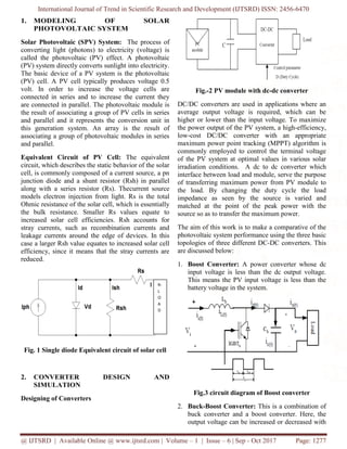 Modeling and Simulation of Solar Photovoltaic System | PDF