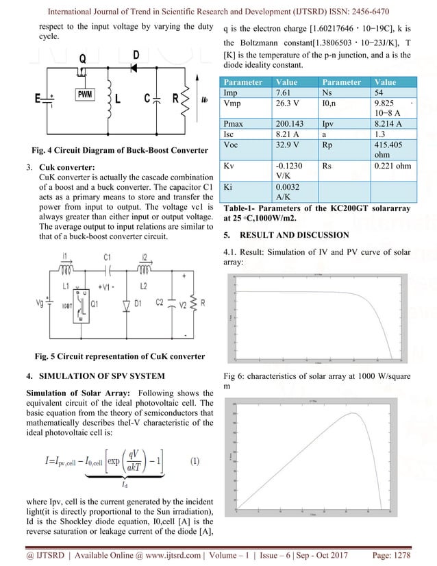Modeling and Simulation of Solar Photovoltaic System | PDF