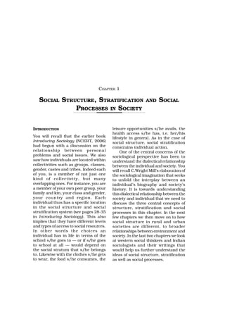 Understanding Society Sociology Class 11 Various | PDF