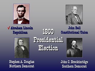 1850s Road to Secession | PPT