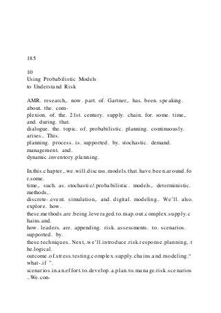 18510Using Probabilistic Models to Understand Risk | PDF