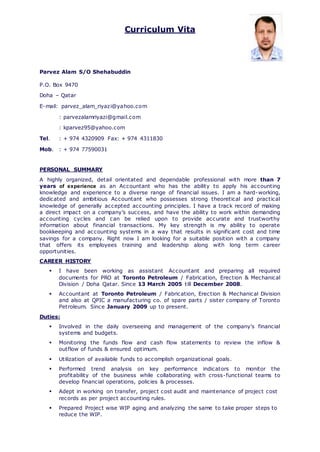 Curriculum Vita | PDF