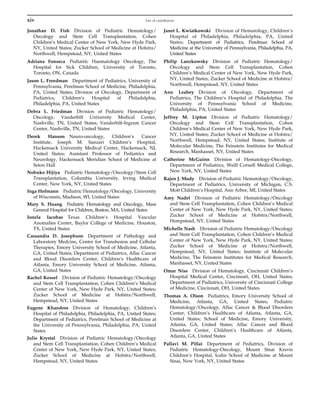 Lanzkowskys Manual Of Pediatric Hematology And Oncology 7th Edition ...