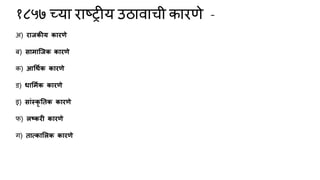 1857 Rashtriya Uthav | PDF