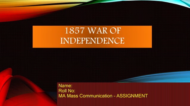 1857 War of Independence (India) | PPTX | Sikhism | Religion & Spirituality