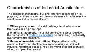 INDUSTRIAL ARCHITECTURE presentation.pptx
