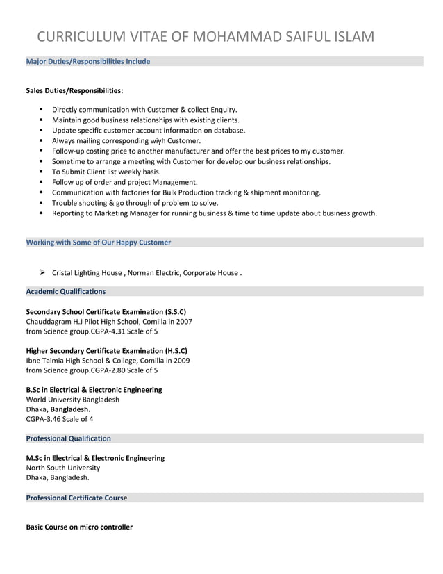 Saiful CV.docvvvvvvvvvv | PDF