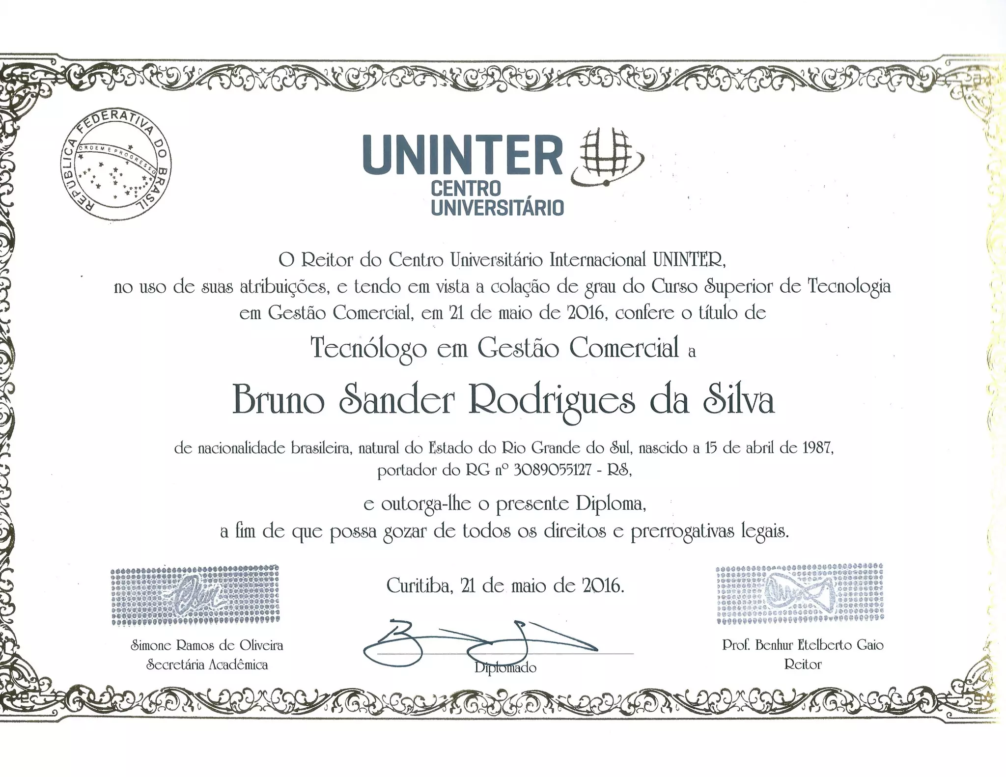 certificado_uninter | PPT