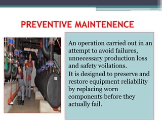 MAINTENANCE AND OCCUPATIONAL SAFETY | PPTX