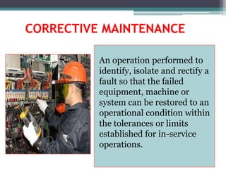 MAINTENANCE AND OCCUPATIONAL SAFETY | PPTX
