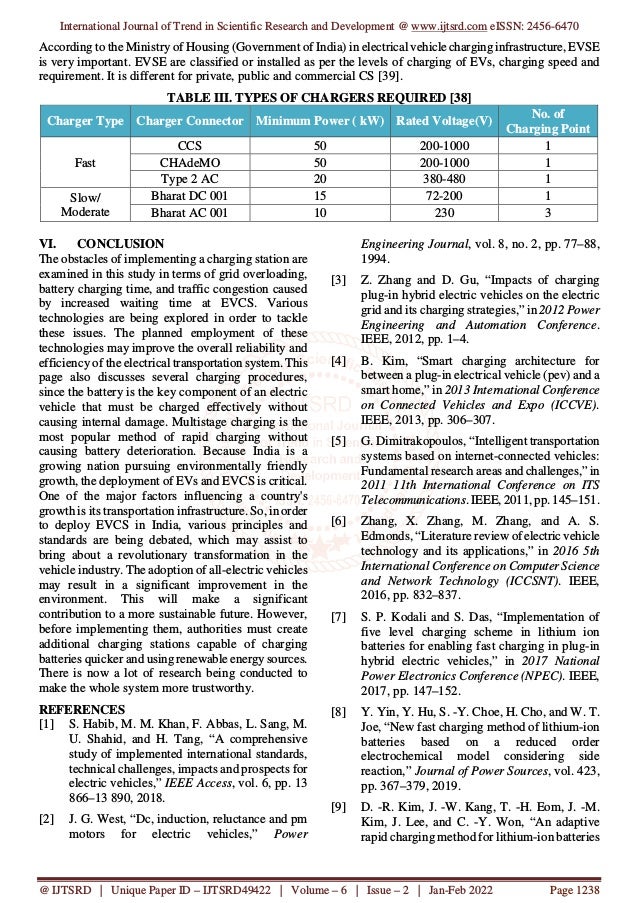 Electric Vehicle Charging Station Challenges and Opportunities A Review | PDF