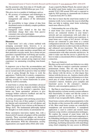 Framework to Manage Big Data in Smart Home Services | PDF