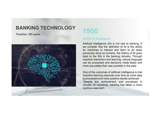 185 years Banking Technologies by Wind Amiras | PPT