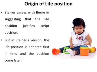 Life positions in TA | PPTX