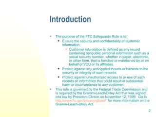 FTC Safeguard | PPT
