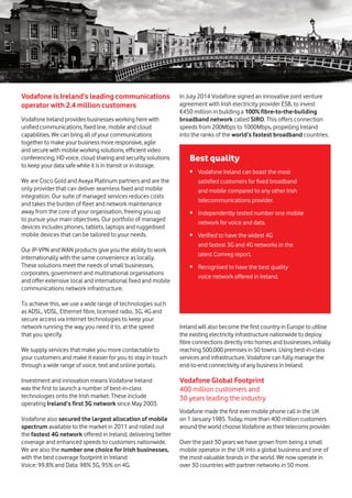 Vodafone Ireland_brochure | PDF