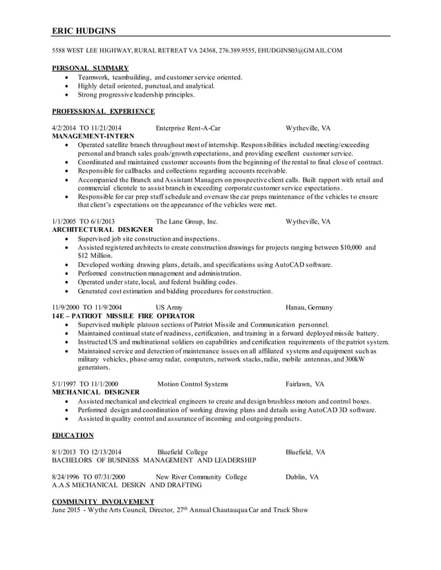 Resume 2015 | DOCX