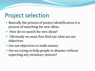 18611 project identification | PDF