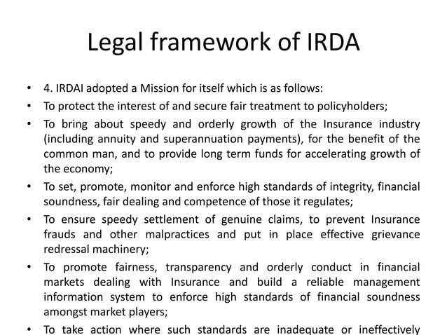 1861_IRDA - Role, Objectives and Functions.pptx