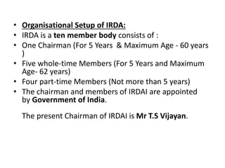 1861_IRDA - Role, Objectives and Functions.pptx
