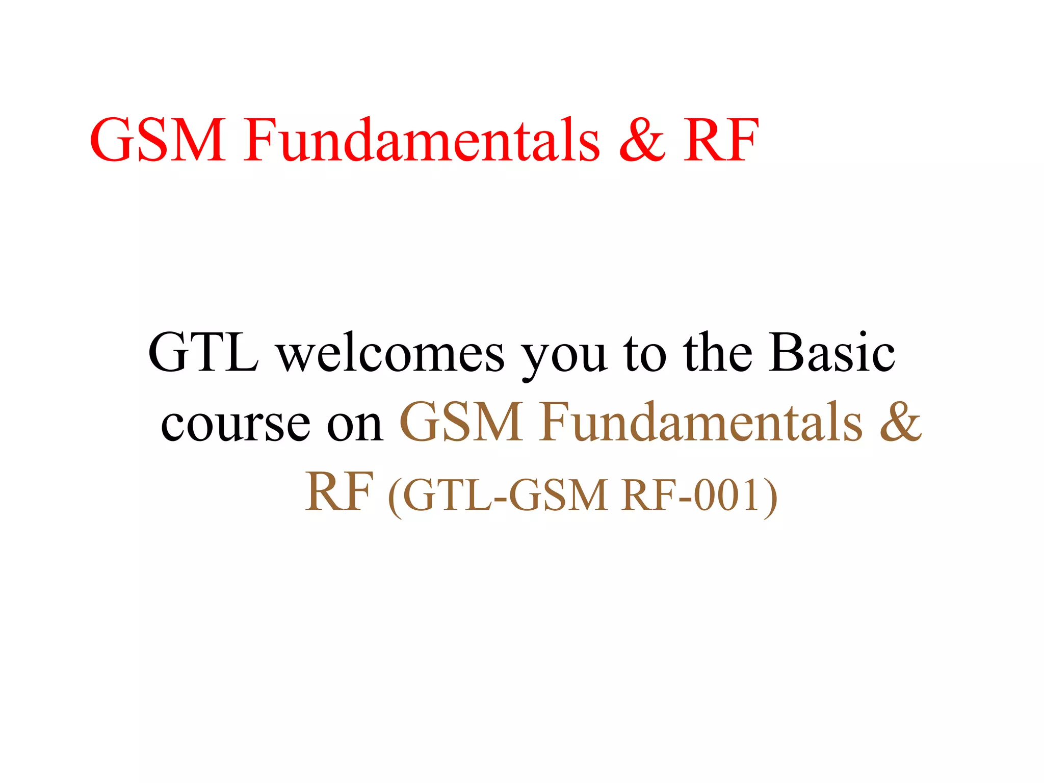 18629611 rf-and-gsm-fundamentals | PPT
