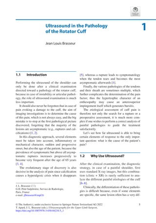 Ultrasonography For The Upper Limb Surgeon Thomas Apard Jean Louis ...