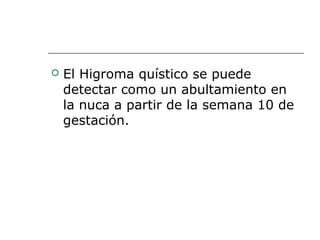 Higroma Quístico | PPT