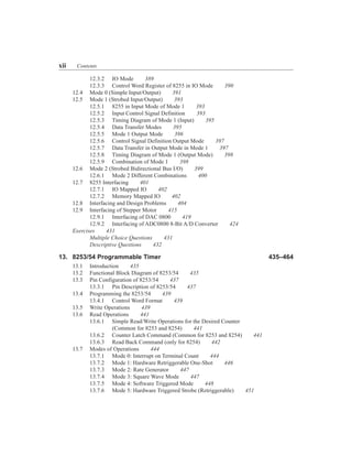 Microprocessor 8086 Architecture Programming And Interfacing Sunil ...