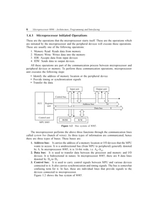Microprocessor 8086 Architecture Programming And Interfacing Sunil ...