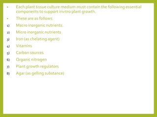 Tissue culture media preparation.ppt