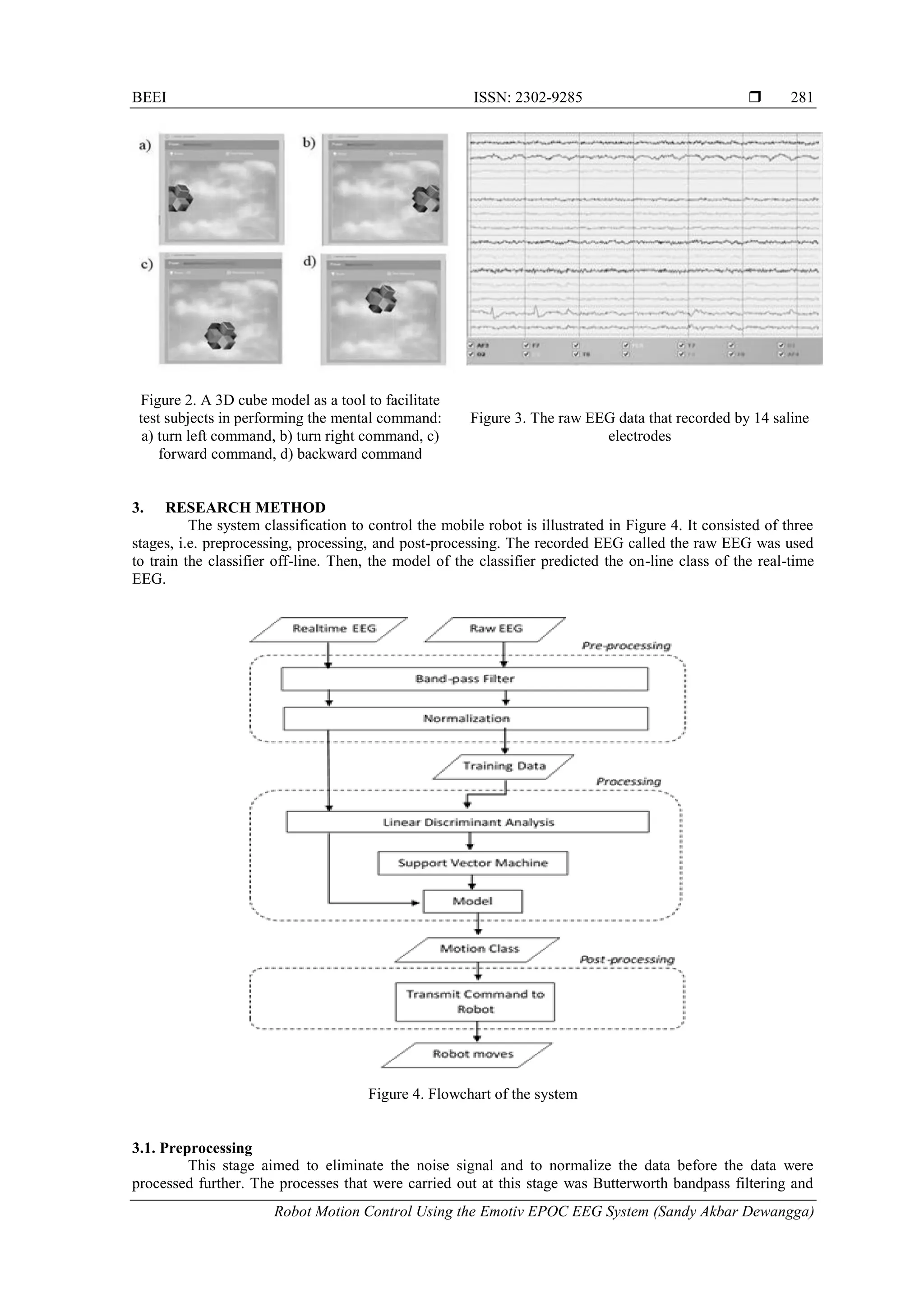 Robot Motion Control Using The Emotiv Epoc Eeg System Pdf Robotics Technology And Computing