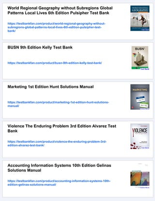 Population and Community Health Nursing 6th Edition Clark Test Bank | PDF