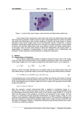 Inflammatory Cell Extraction in Pap smear Images: A Combination of ...