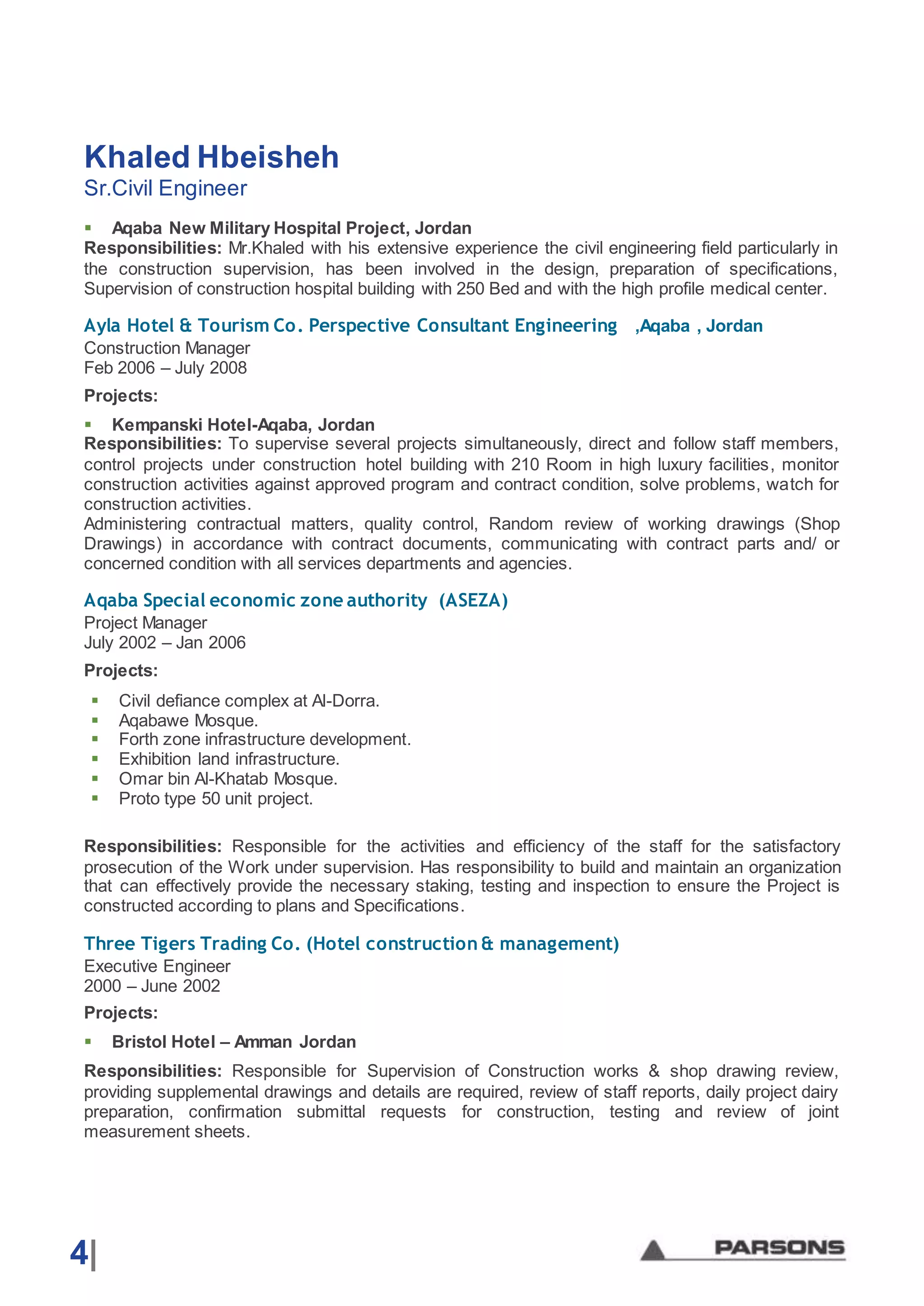 Khaled Hubaisheh Resume | DOCX