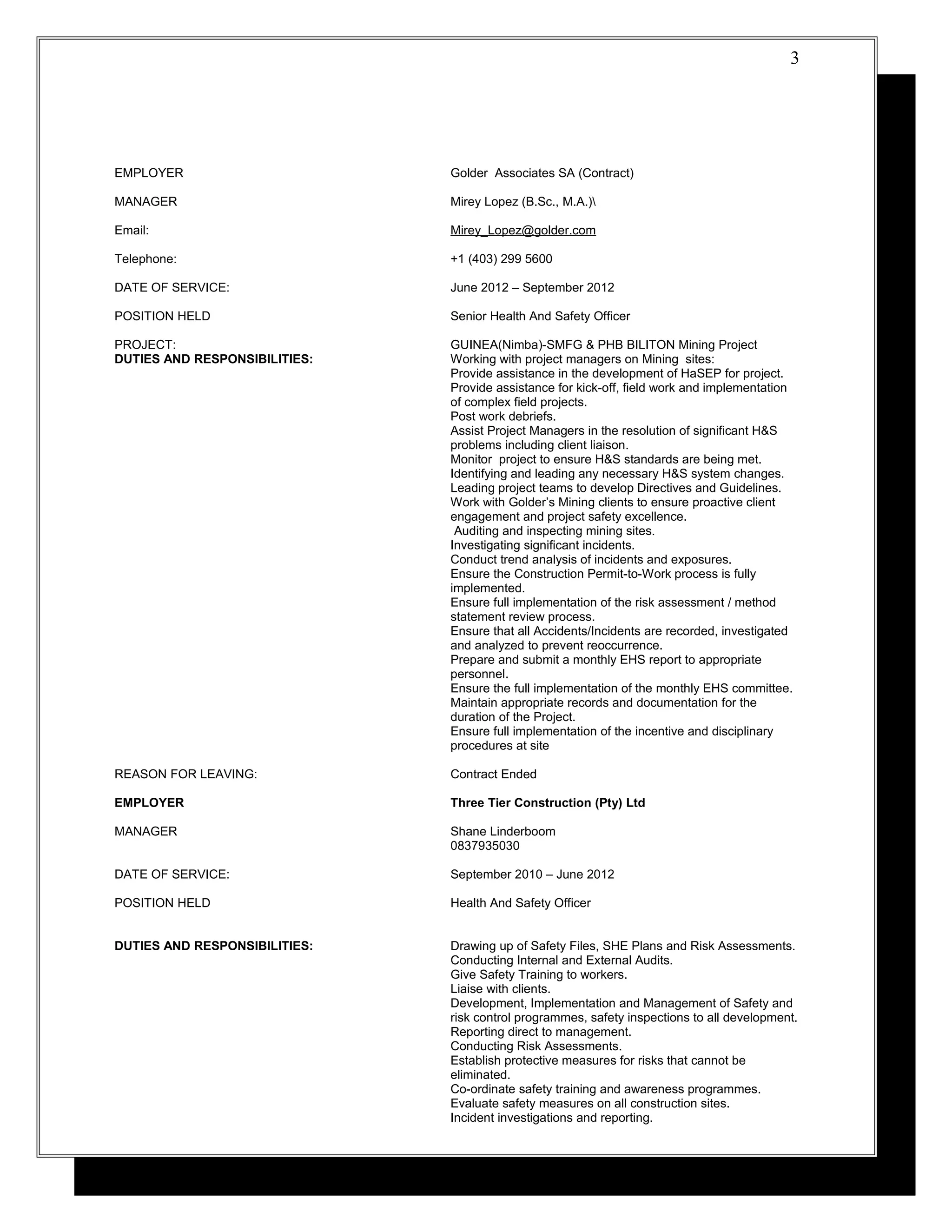Warren Davids CV | DOC