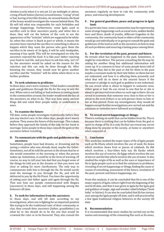 An Assessment of the Importance of Ifa Divination as Part of Igala ...