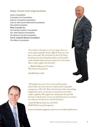 2014_Report on Giving | PDF | Government Support and Welfare ...