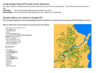 GeospatialPresentationWASUP_RobHall | PPSX