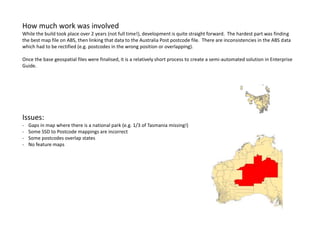 GeospatialPresentationWASUP_RobHall | PPSX