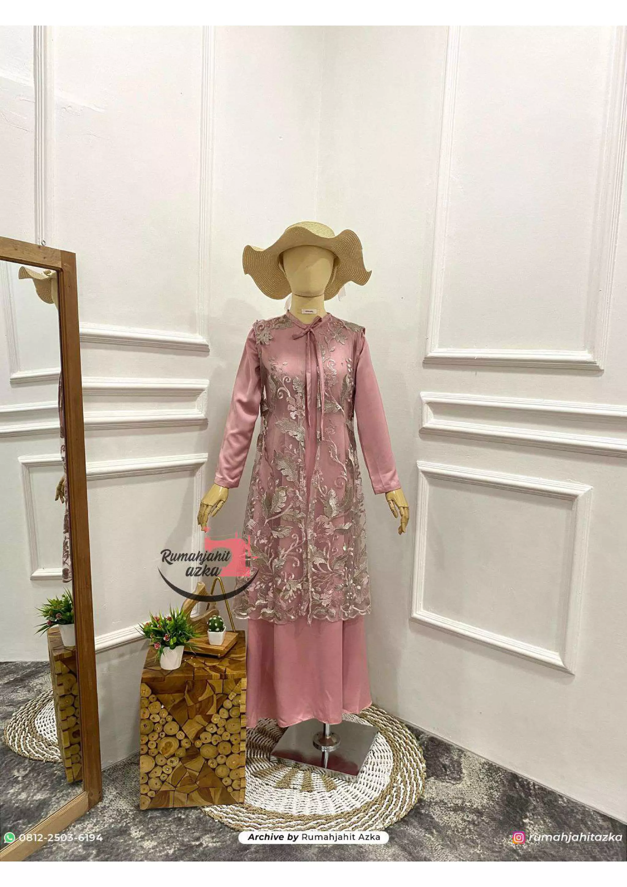 Dress Outer Brukat by Rumah Jahit Azka | PDF