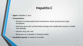 Hepatitis infection community medicine.pptx