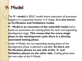 Different Models of System Development Life Cycle | PPT