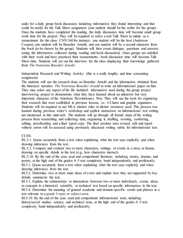 Informational-expository mini lesson | PDF