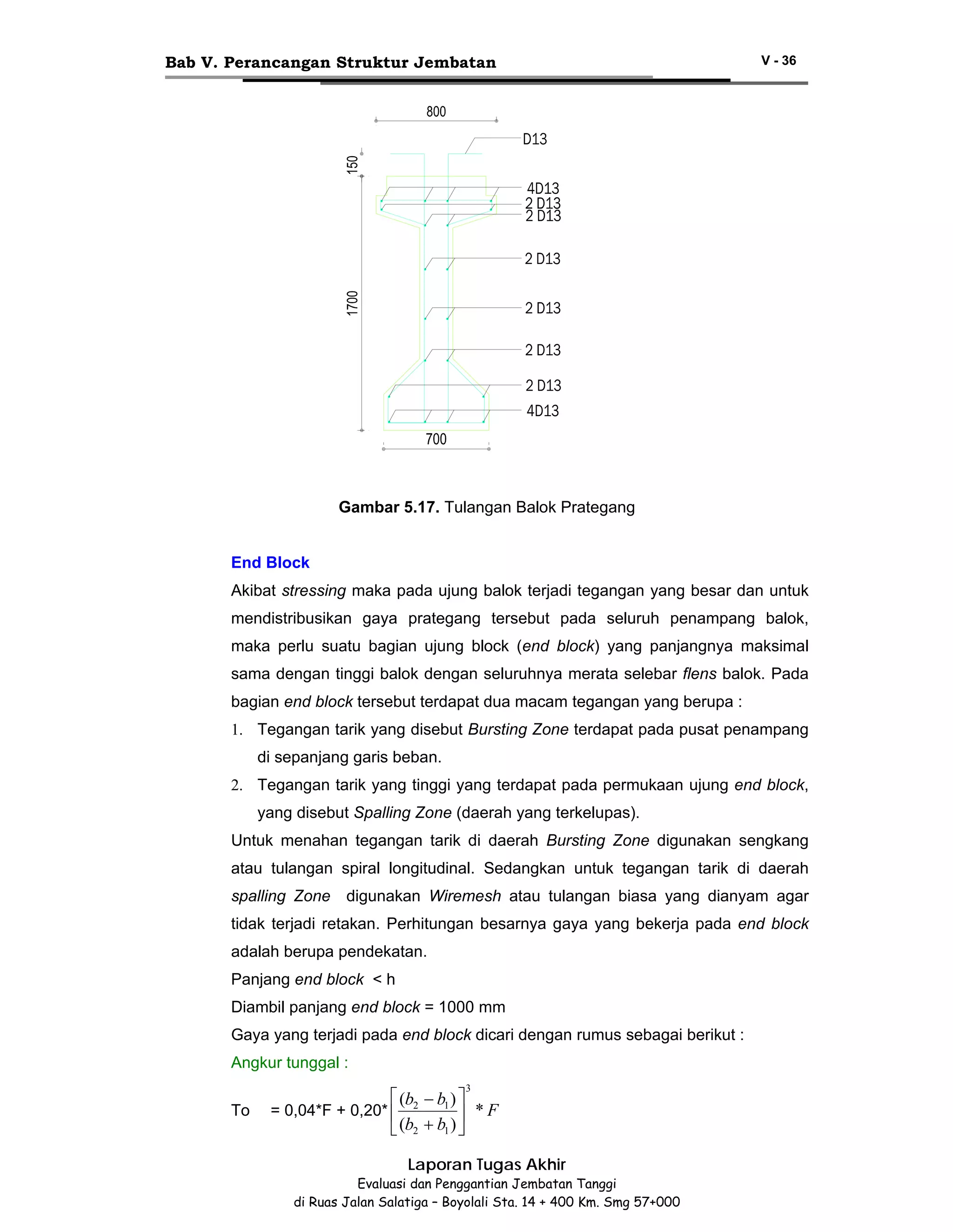 perhitungan jembatan | PDF
