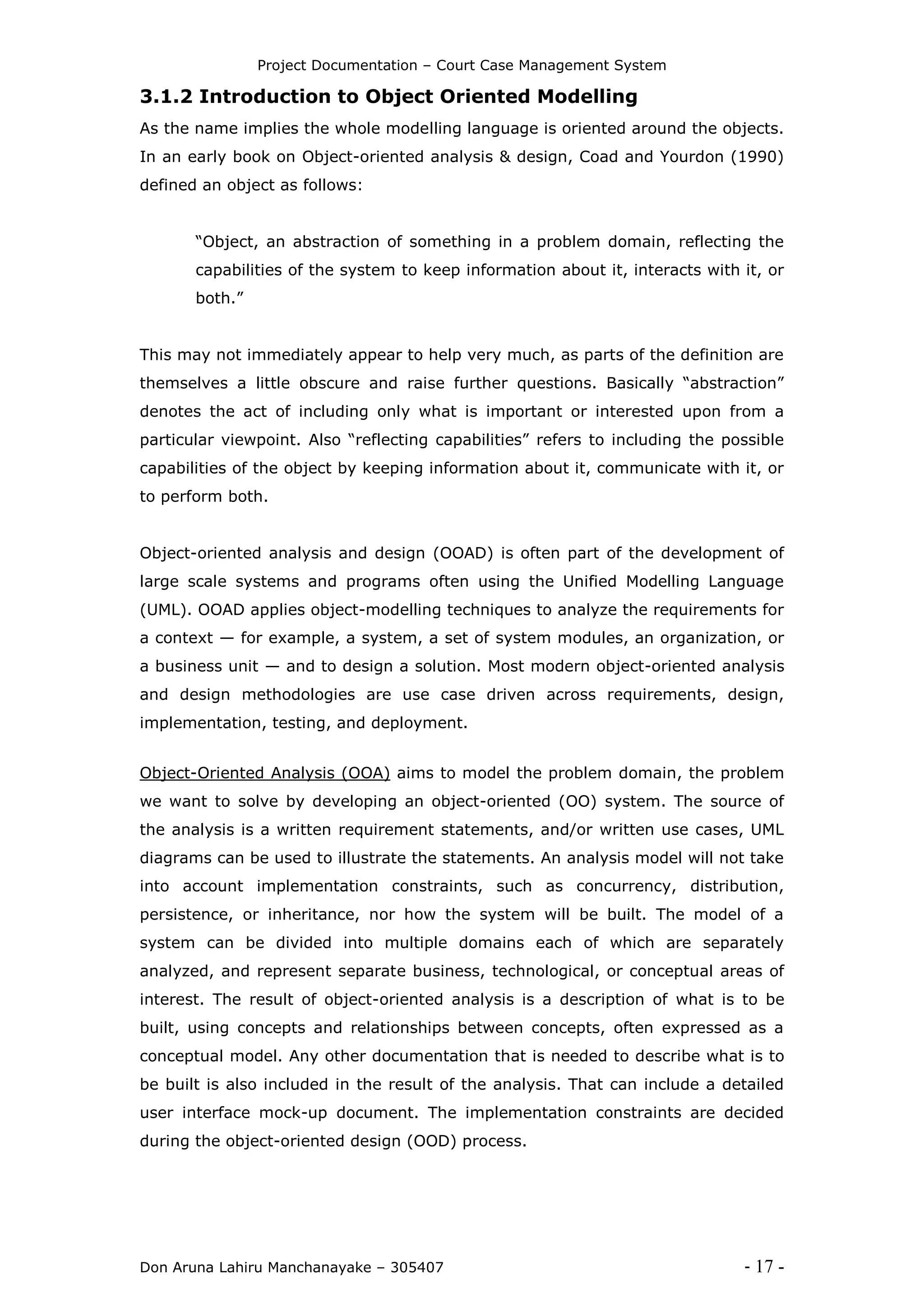 Court Case Management System | PDF