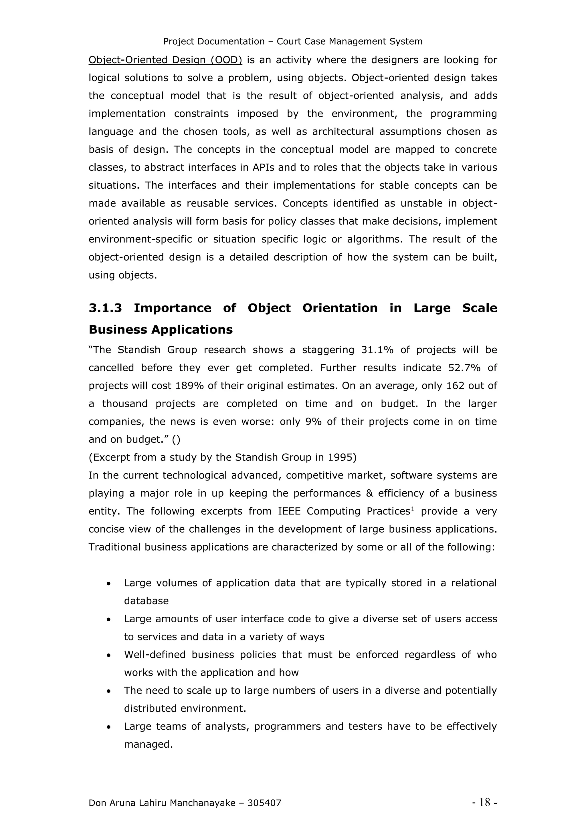 Court Case Management System | PDF
