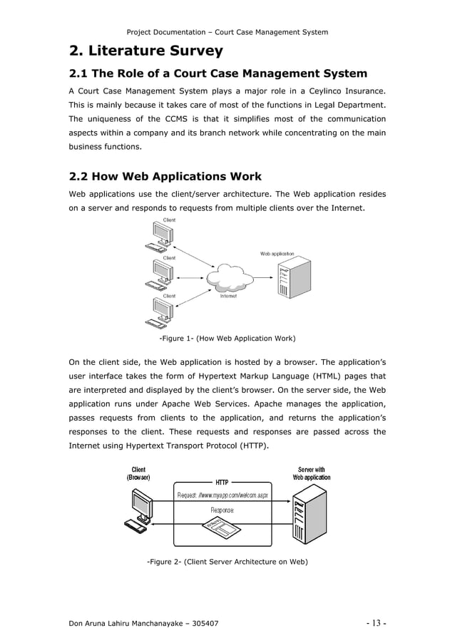 Court Case Management System | PDF