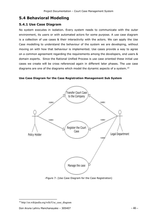 Court Case Management System | PDF