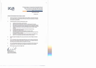 Abdul Hassan Ismael Recommendation Letters | PDF