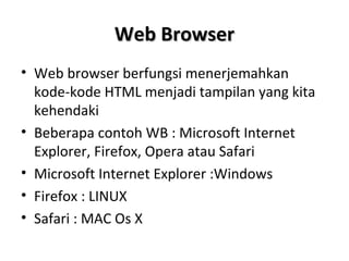 18759 pertemuan20(web html editor) | PPT